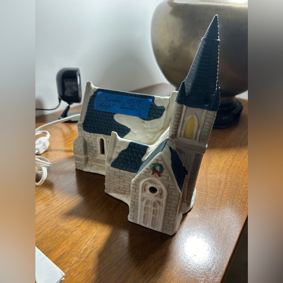 Holiday | Vintage Ceramic Light Up Church No Visible Damage | Poshmark